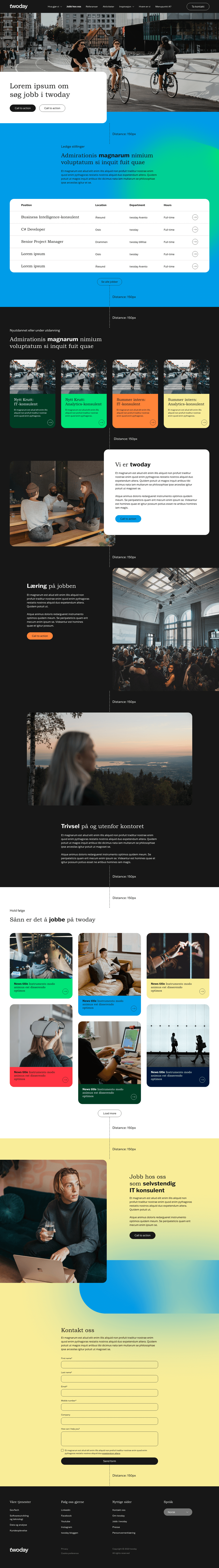 Design system for web - Page setup